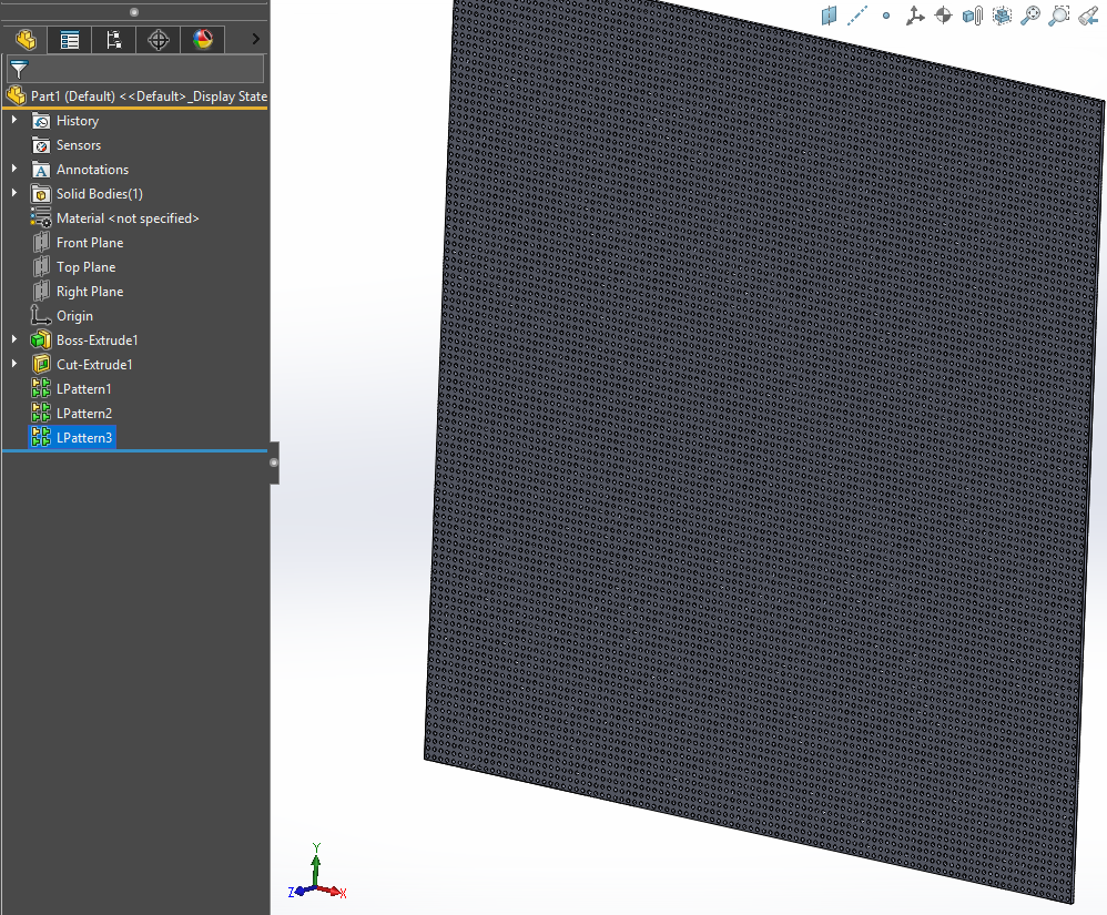 1000 holes - 2D Drawings - CADmunity